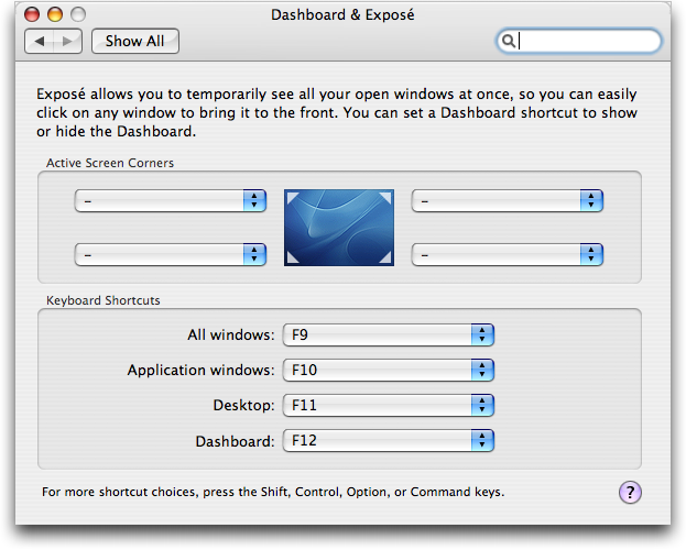 How do I get dashboard to run on my Mac?