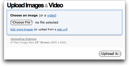 How can I host images on the Web?