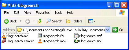 How do I selectively show filename suffixes in Windows XP?