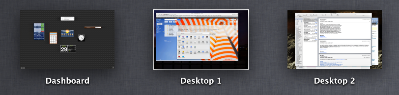 How to remove Dashboard as a “space” in Mac OS X Spaces?