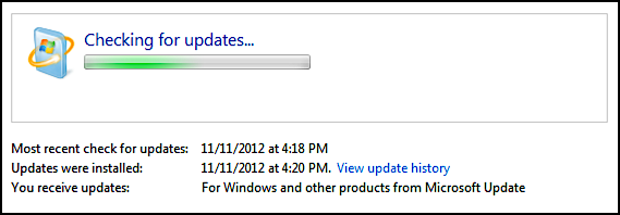 Can I force a Windows 7 OS system update?