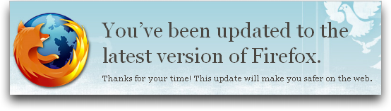 How do I update Firefox on my Windows XP system?