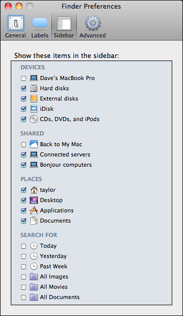 Snow Leopard: How do I add a folder to the Finder sidebar?