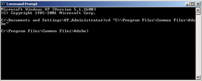 How do I use the Windows command prompt line?