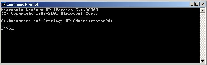 How do I use the Windows command prompt line?