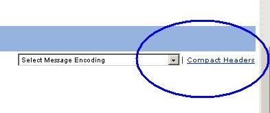 How can I see the “full headers” of my Yahoo email messages?