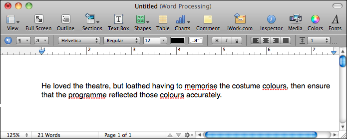 Apple word processing - psadoxl