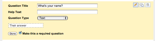 How can I create a form in Google Docs?