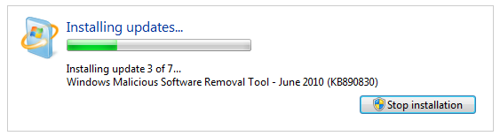 How do I update Windows 7?