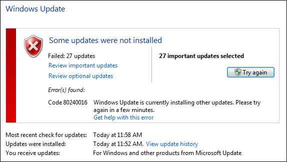 Easiest way to Update Windows 7 on my PC?
