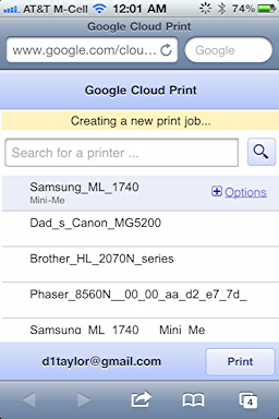 How to set up Google Cloud Print