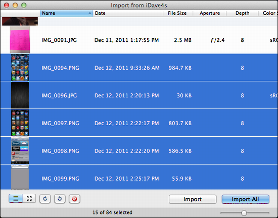 Import Photos from iPhone to Mac with Preview?