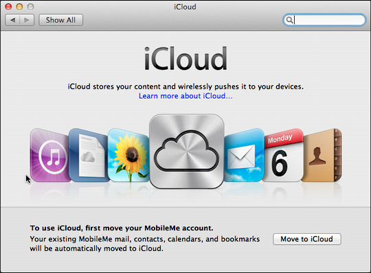 How to update / migrate from MobileMe to iCloud