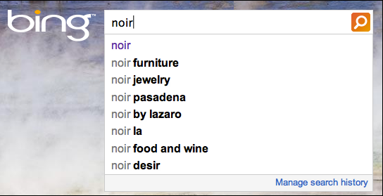 Is there an advanced search on Microsoft Bing?