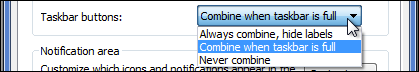 Combine Taskbar buttons in Windows 7? - Ask Dave Taylor