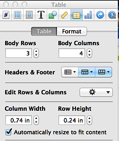Fix Numeric Formatting in Apple Pages Table Cell?