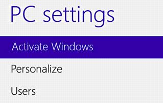 How do I activate Windows 8?
