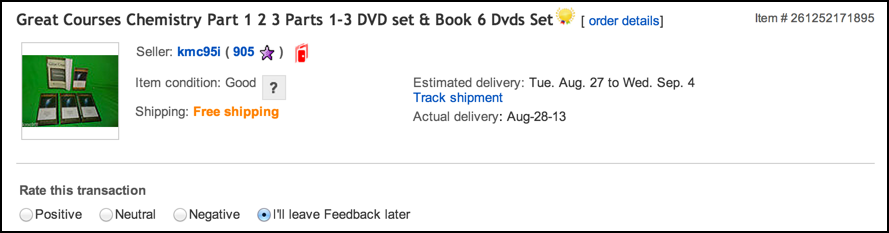 How do I Leave Feedback for an eBay Seller?