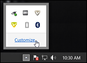Remove Volume Icon Control from Windows 8 Taskbar?