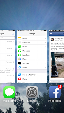 Kill an app in iOS 7 on my iPhone?