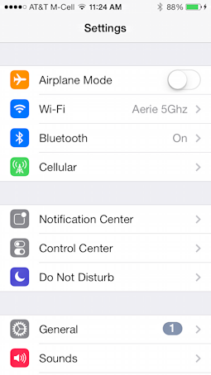 Easiest way to apply iOS updates in iOS 7?
