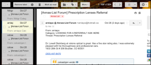 How do I change my Gmail message layout?