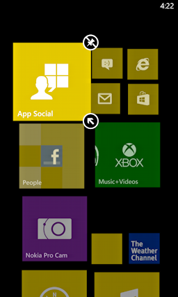 Pin New App to Start Screen in Windows Phone?