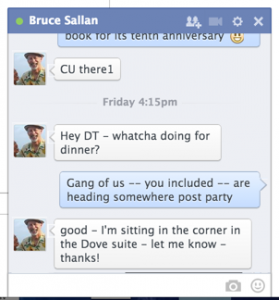 Can I block someone from Chat on Facebook?