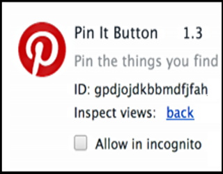 Stop the Pinterest “Pin It” button appearing on images in Chrome?