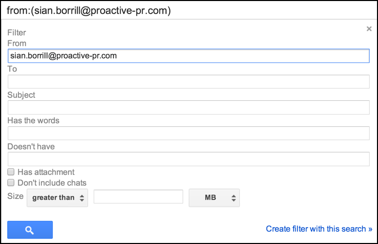 Fast Way to Filter Email Messages in Google Gmail? - Ask Dave Taylor