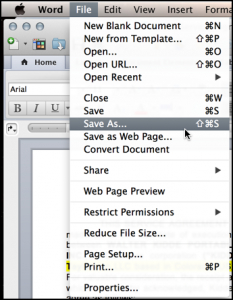 Easiest way to Save a Word Doc as PDF on a Mac? - Ask Dave Taylor