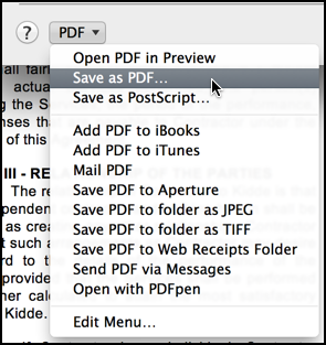 Easiest way to Save a Word Doc as PDF on a Mac? - Ask Dave Taylor
