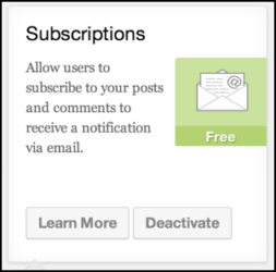 Add Email Subscription Feature to WordPress Blog?