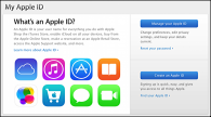 How do I create a new Apple ID?