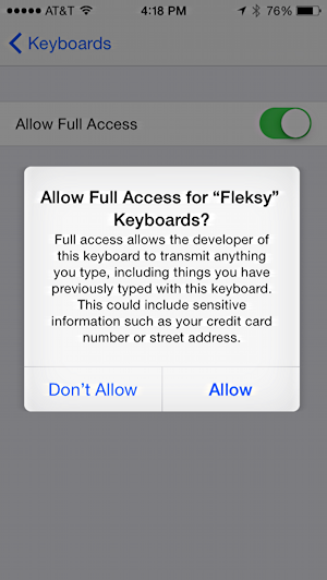 Add a third-party keyboard to iOS 8 iPhone?