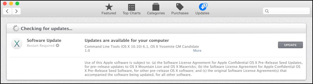 Update your Mac to avoid the Shellshock Bug?