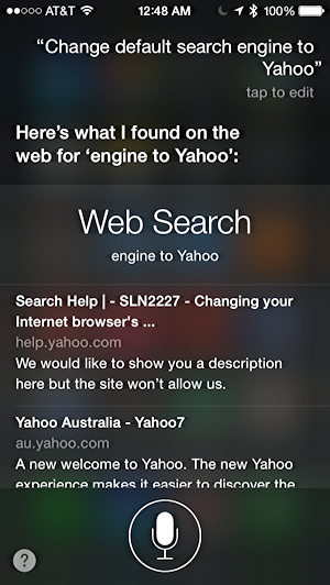 Can I change Siri’s Search Engine on my iPhone?