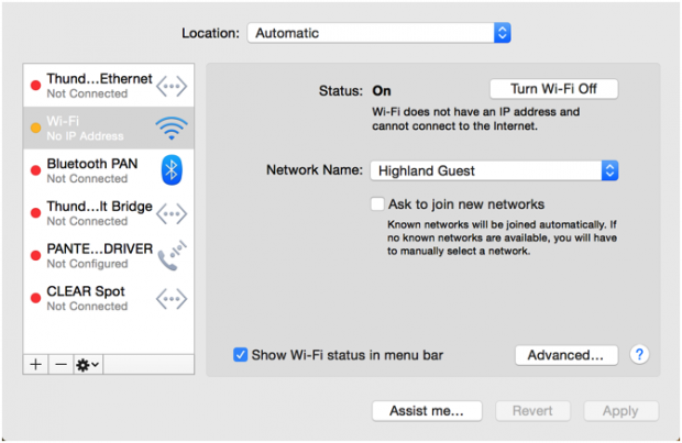 How do I forget a Wi-Fi network on my Mac?