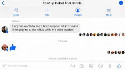 How can I quit a group chat in Facebook?