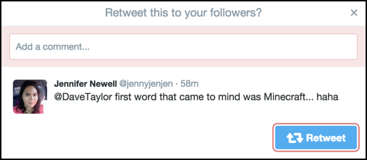 How do I Retweet a Tweet from the Twitter Web page?
