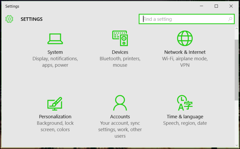 Change icon and system text size on Windows 10?