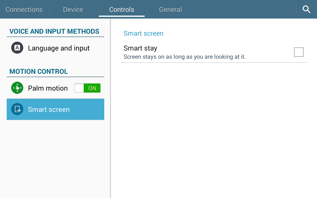 How do I enable Samsung Smart Screen?