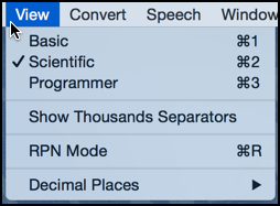 Cool Mac OS X calculator tricks!