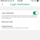 Enable two-step login verification for Snapchat?
