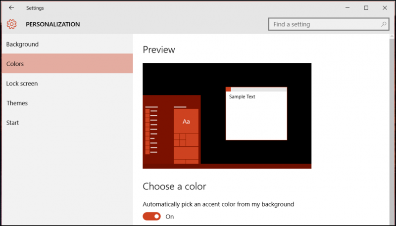 Can I change the color of my Windows 10 Taskbar or Start Menu? - Ask ...