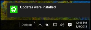 How do I force a Windows 10 system update?