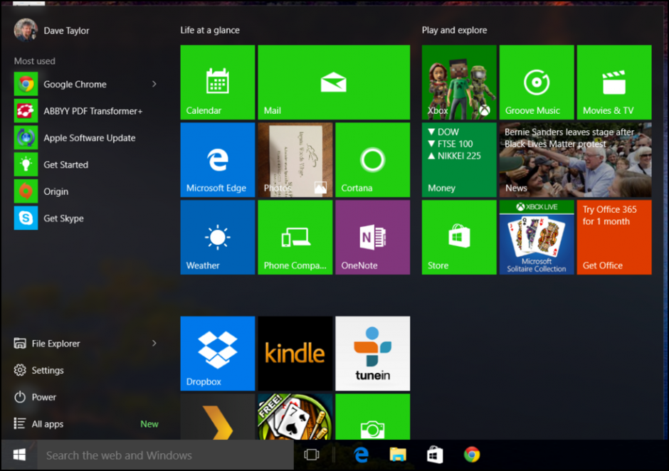 Can I resize my Windows 10 Start Menu?
