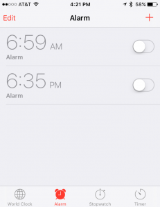 Set a Recurring Alarm in iOS on my iPhone?