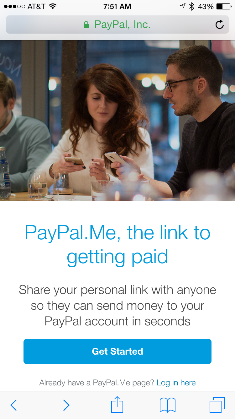 Getting Started with Paypal.me Payments?