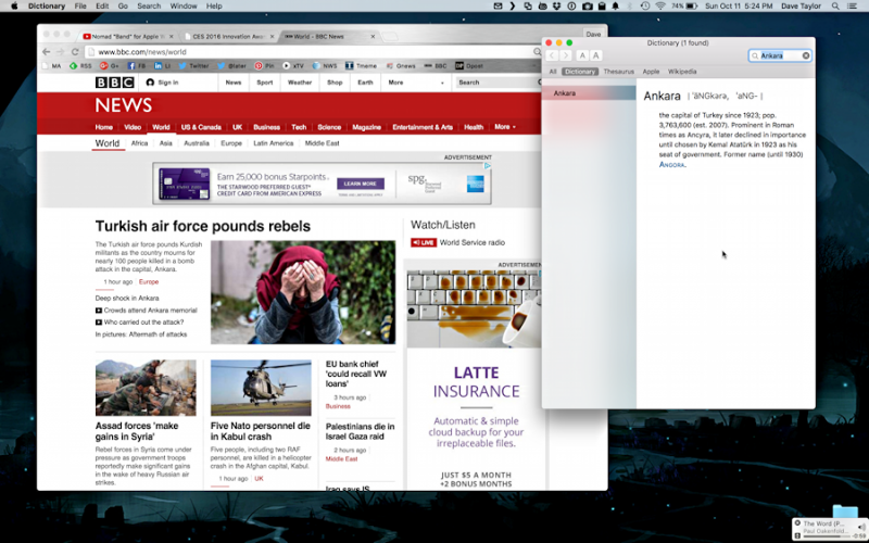 How do I get Split View to work on Mac OS X El Capitan?